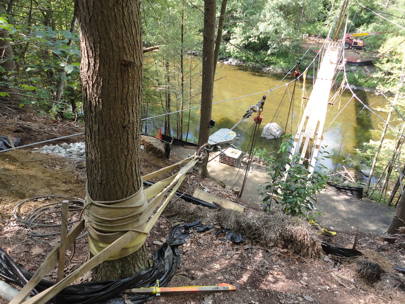 Henry David Thoreau Suspension Bridge - Seattle Bridge Builders LLC